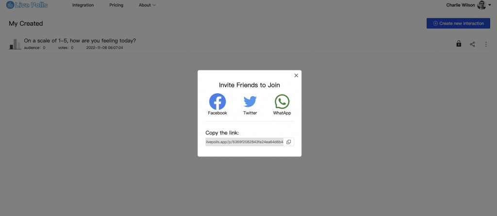 livepolls – live poll maker
